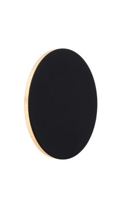 Lucide Eklyps Led Modern Wall Light 15cm - LED - 1x6W 3000K - Black