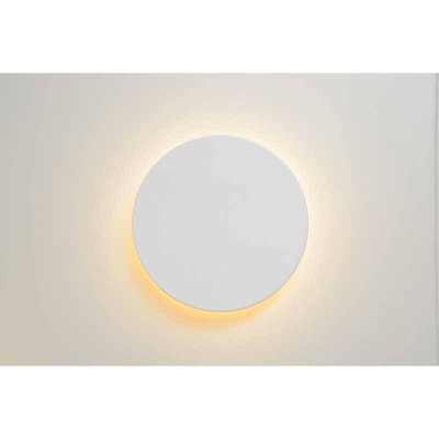 Lucide Eklyps Led Modern Wall Light 15cm - LED - 1x6W 3000K - White
