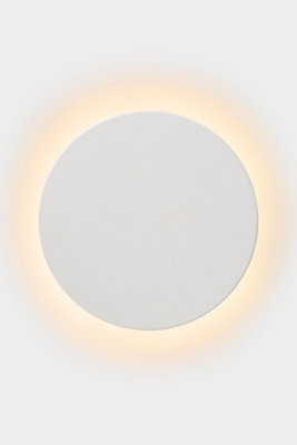 Lucide Eklyps Led Modern Wall Light 15cm - LED - 1x6W 3000K - White