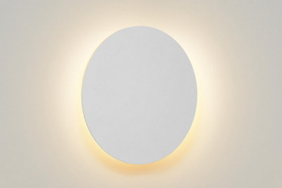 Lucide Eklyps Led Modern Wall Light 25cm - LED - 1x8W 3000K - White