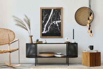 Lucide Fix Modern Cluster Pendant Light - 7xE27 - Black