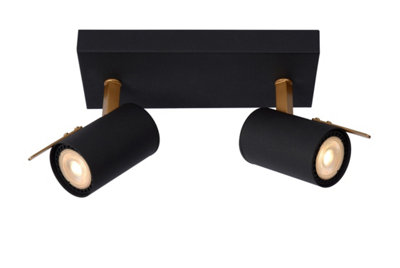 Lucide Grony Modern Twin Ceiling Spotlight - LED Dim to warm - GU10 ...