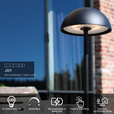 Lucide Joy Retro Table Lamp Outdoor 12cm - LED Dim. - 1x1,5W 3000K ...