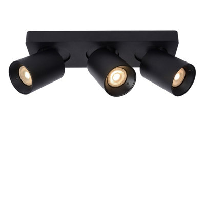 Lucide Nigel Modern Ceiling Spotlight - LED Dim to warm - GU10 - 3x5W ...