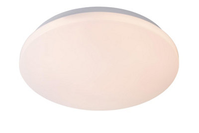 Lucide Otis Modern Flush Ceiling Light 39cm - LED - 1x32W 3000K - Opal