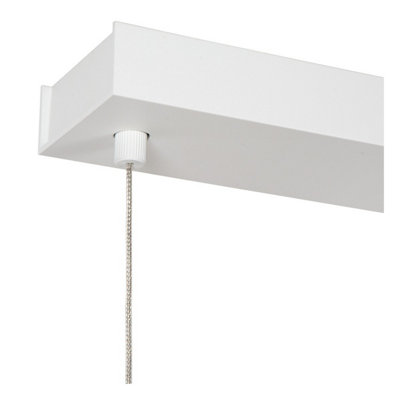 Lucide Sigma Modern Pendant Light - LED Dim. - 1x38W 2700K - White