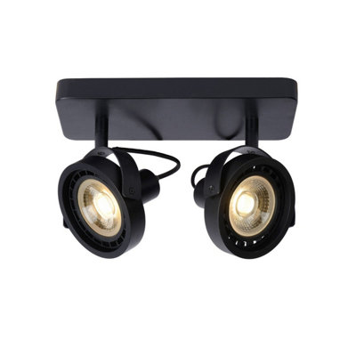 Lucide Tala Led Modern Twin Ceiling Spotlight - LED Dim to warm - GU10 ...
