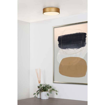 Lucide Unar Modern Flush Ceiling Light 20cm - LED Dim. - 1x12W 2700K ...