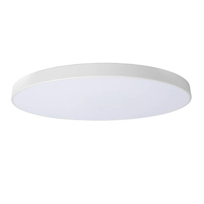 Lucide Unar Modern Flush ceiling light 80cm - LED Dim. - 1x80W 2700K ...