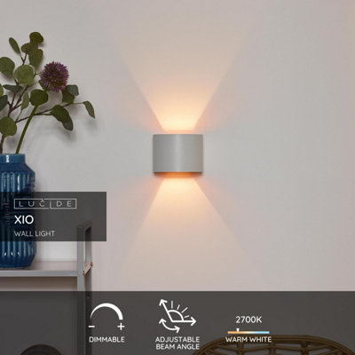 Lucide Xio Modern Up Down Wall Light - LED Dim. - G9 - 1x3,5W 2700K - White