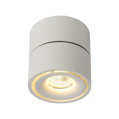 Lucide Yumiko Modern Surface Mounted Ceiling Spotlight 7,8cm - LED Dim ...
