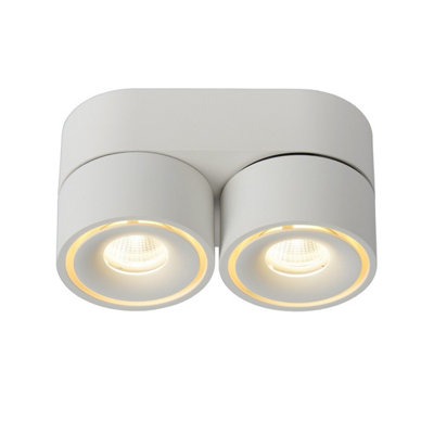 Lucide Yumiko Modern Surface Mounted Ceiling Spotlight 7,8cm - LED Dim ...