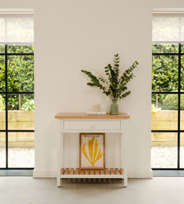 Ludlow White Console Table - Small