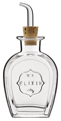 Luigi Bormioli Elixir Clear Rectangular Glass Modern Durable Condiment ...