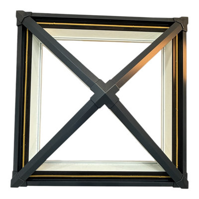 LUMASKY Aluminium Roof Lantern, Double Glazed 1050mm x 1050mm