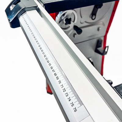 Lumberjack 10" Cast Iron Table Saw with Portable Wheel Kit 1800W ...