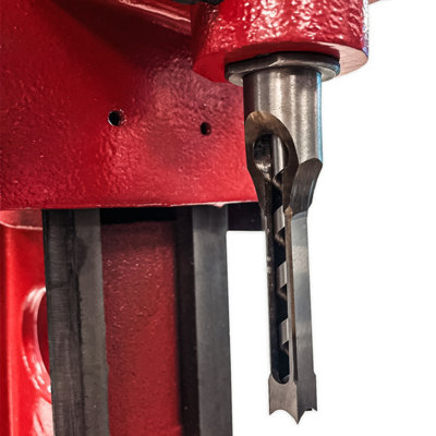 Lumberjack 16mm Bench Top Mortice Machine With Sliding Table, Includes ...