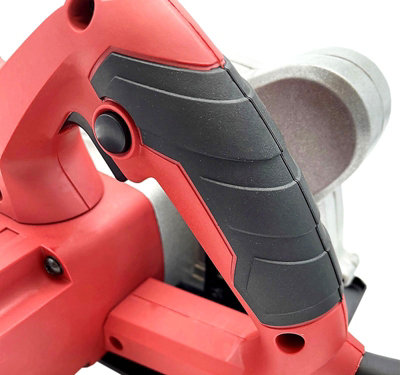 Lumberjack 185mm Circular Saw Multi Purpose 1400W Bevel Angle 240V Red