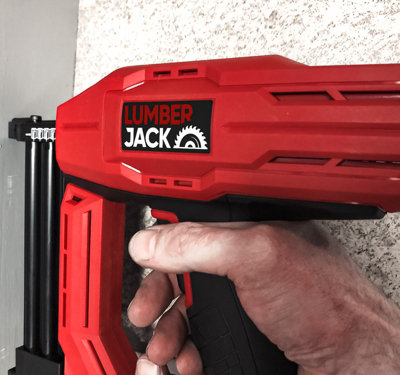 Lumberjack 2 in 1 Nail & Staple Gun Electric Heavy Duty Stapler and ...
