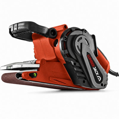 Lumberjack 3" 76mm Electric Belt Sander 1010W with Dust Bag & Sanding ...
