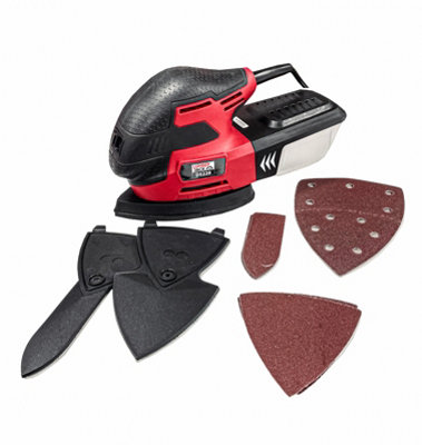Lumberjack Mouse Detail Sander Electric Sanding Tool with Built in Dust ...