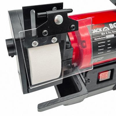 Lumberjack Wet & Dry Bench Sharpener Grinder Polisher Tool with 250W ...