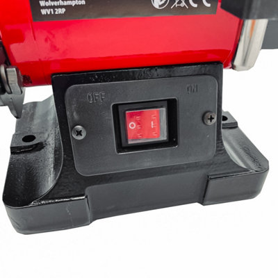 Lumberjack Wet & Dry Bench Sharpener Grinder Polisher Tool with 250W ...