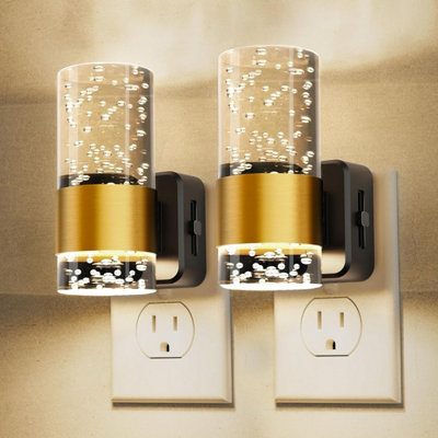 Lumi Luxe Lights Crystal LED Automatic Night-time Sensor