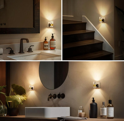 Lumi Luxe Lights Crystal LED Automatic Night-time Sensor