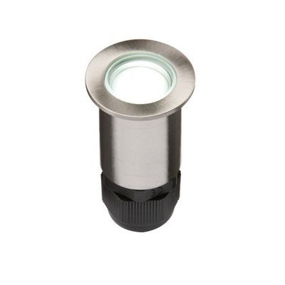 Luminosa 24V Small Stainless Steel Ground Fitting 4 x White LED, IP67 ...