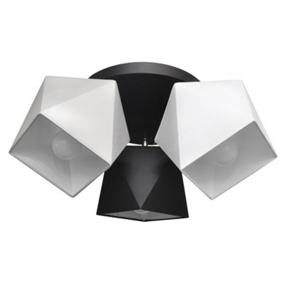 Luminosa Adamant Spotlight Clusters White, Grey, Black 50cm