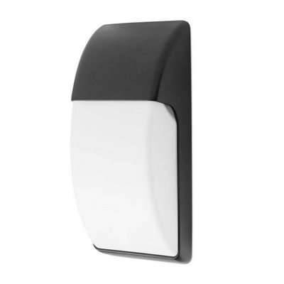 Luminosa Area 1 Light Outdoor Wall Light Black IP65