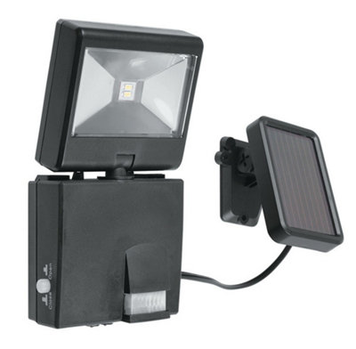 Buy Luminosa COSMO Outdoor LED Down Light Black with Sensor & Solar ...
