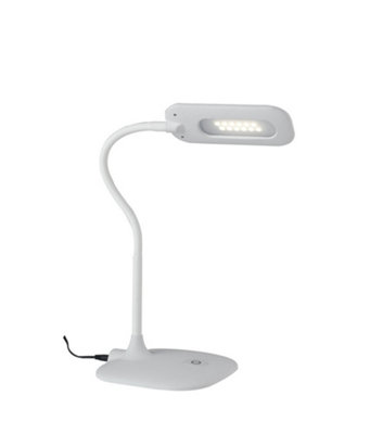 Luminosa DARWIN LED Reading Desk Lamp White 450lm 4000K Dimmable ...