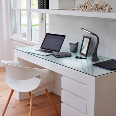 Luminosa Duck Black LED Desk Lamp