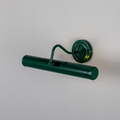 Luminosa Elle Coloured Picture Light 35.5cm, Racing Green