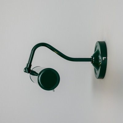 Luminosa Elle Coloured Picture Light 35.5cm, Racing Green