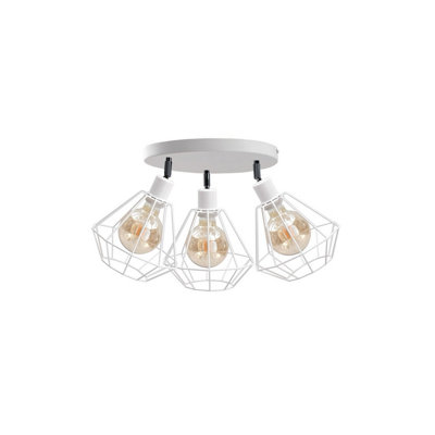 Luminosa Fokal Ceiling Spotlight Clusters White, 32cm, 3x E27
