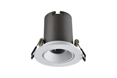 Luminosa Hi-Brite Tiltable Downlight 60mm Cutout 9W 715LM 82LM/W 3000K ...