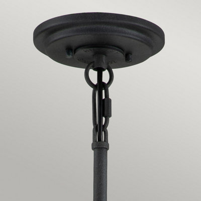 Luminosa Hinkley Silas Cylindrical Pendant Ceiling Light Aged Zinc ...