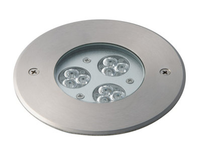 Luminosa Iride Outdoor LED Dimmable Integrated Recessed Ground Lights ...