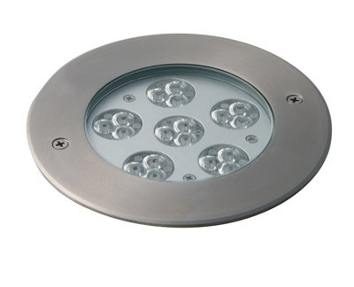 Luminosa Iride Outdoor LED Dimmable Integrated Recessed Ground Lights ...