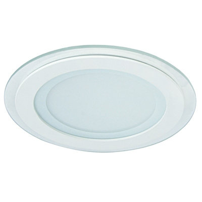 Luminosa Kairo LED Downlight 20W 4000K Round White at B&Q