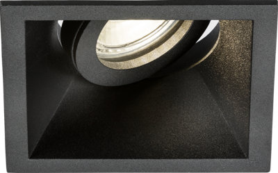 Luminosa Knightsbridge Dipa Single Tilt Square Anti-Glare Downlight ...