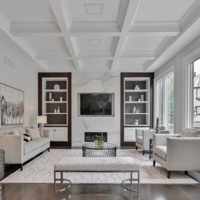 Luminosa Know LED Recessed Downlight Light 30W 4000K Square White