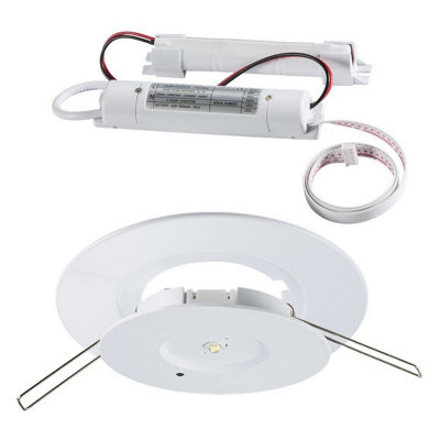 Luminosa LED EMERGENCY DOWNLIGHT (Non-maintained ), 3W
