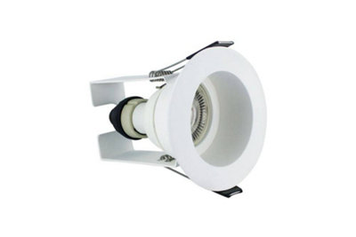 Luminosa LED Fire Rated Downlight Recessed White Insulation Guard ...