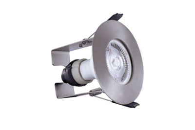 Luminosa LED Fire Rated Static Downlight Recessed Spotlight Round ...