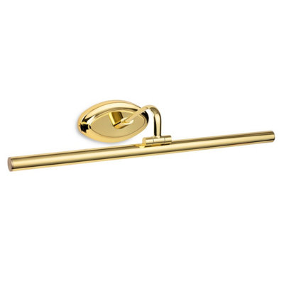 Luminosa Led Modern Picture Light 560mm Polished Steel