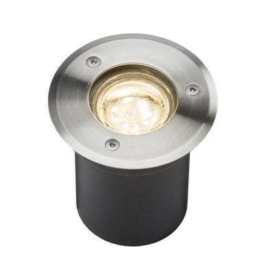 Luminosa LED Stainless Steel Recessed Ground Light 3000K, 230V IP65 3W